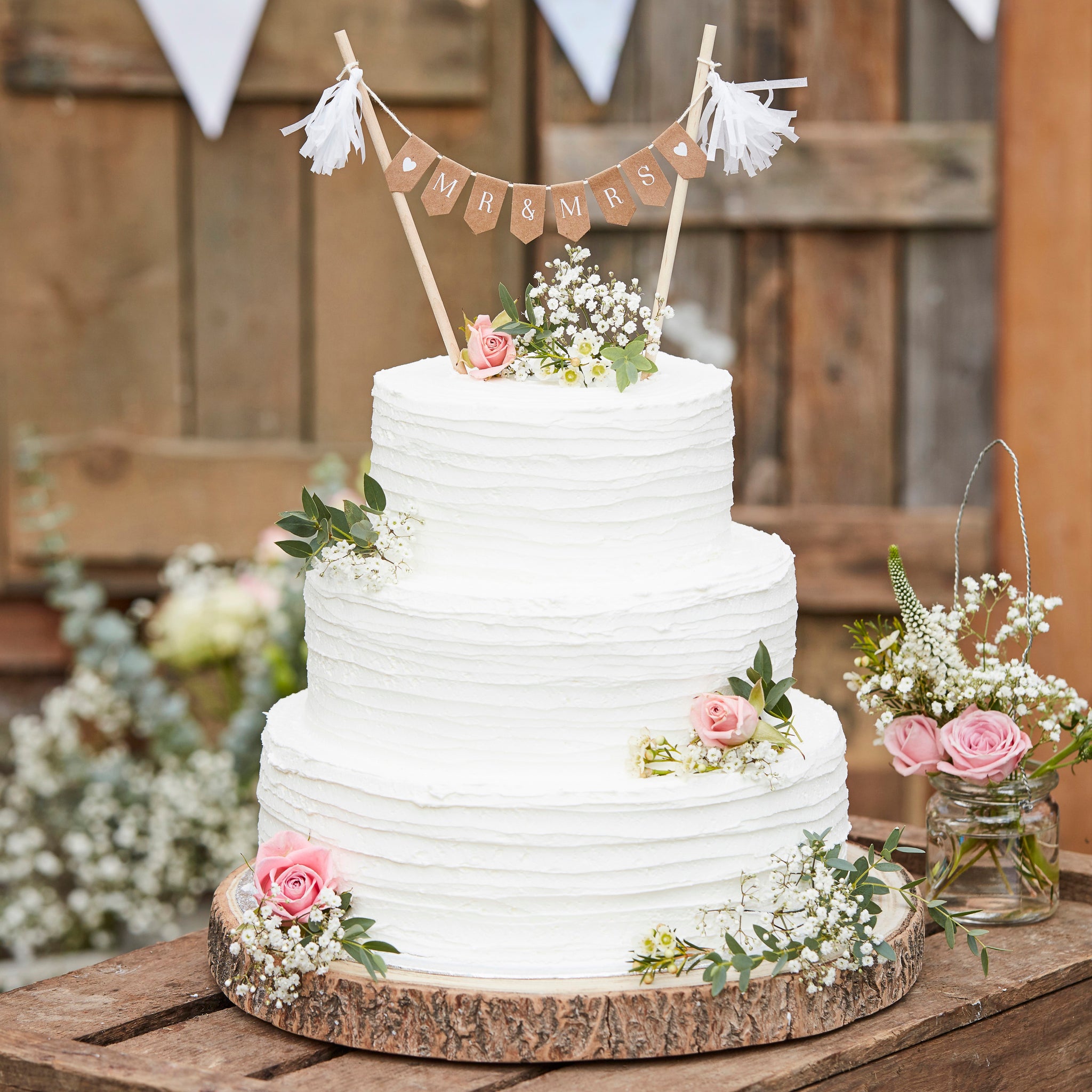 Traditional Marriage Cake Topper