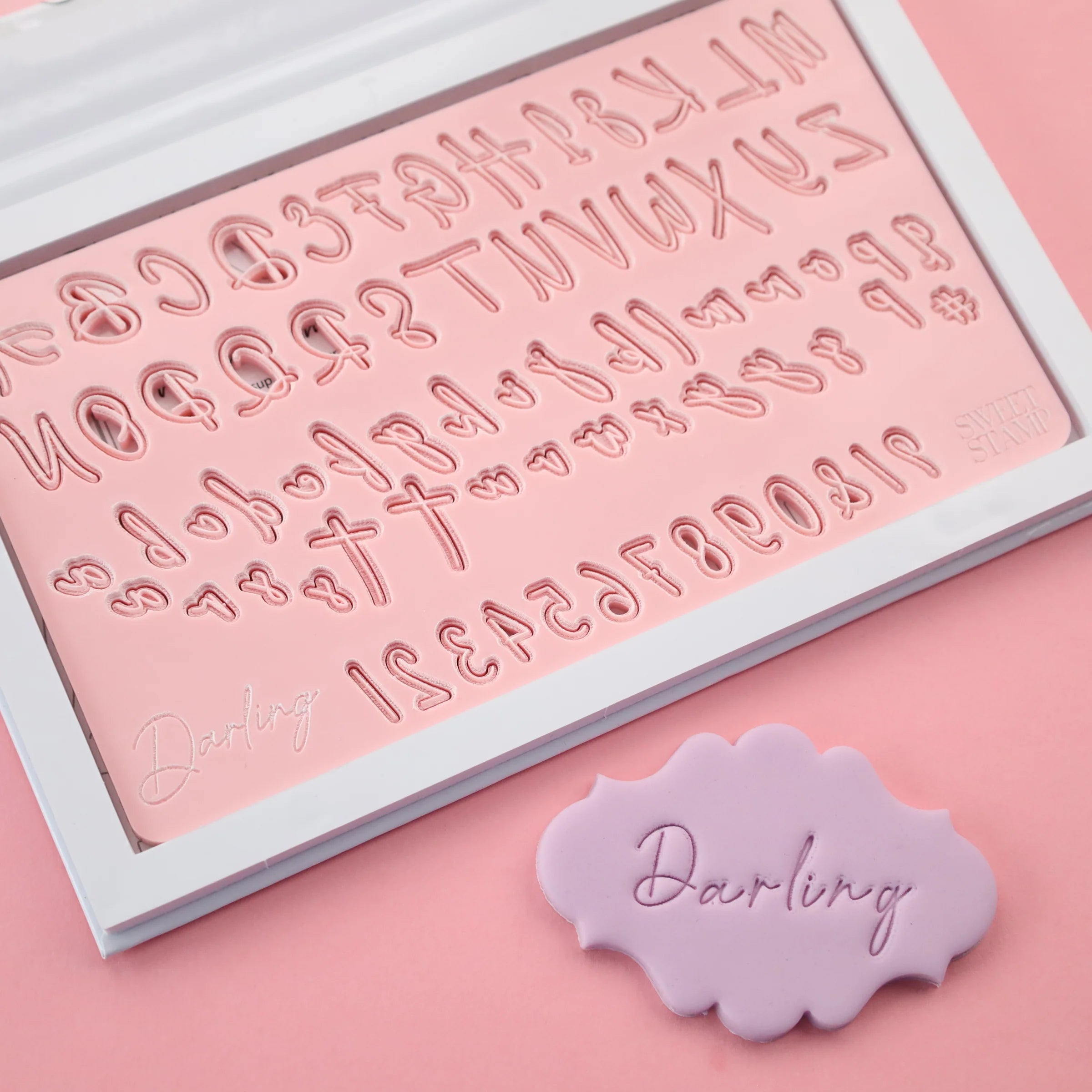 Darling Letter Embossing Set – The Cake House