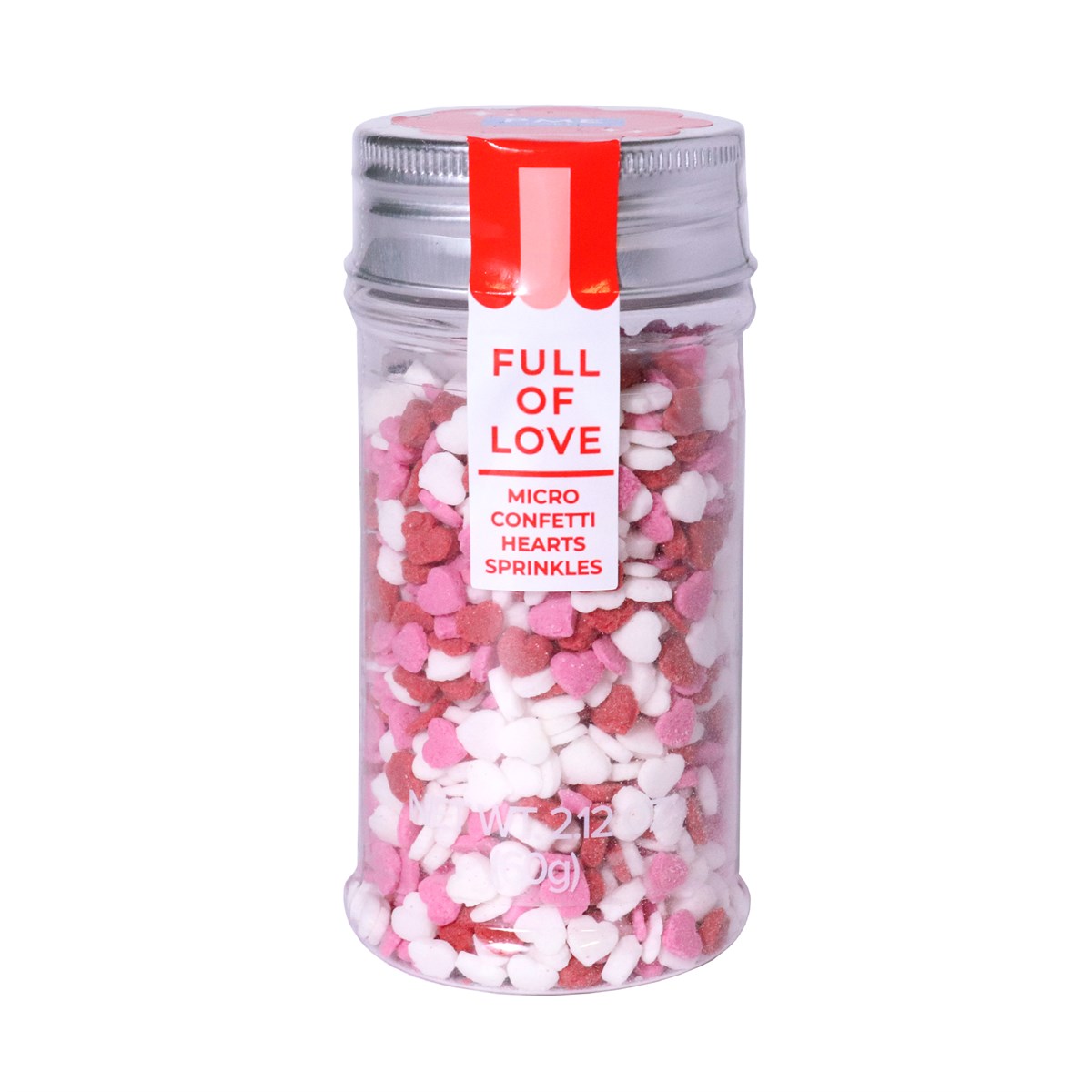 Valentines Sprinkles - Micro Confetti Hearts (60g) – The Cake House