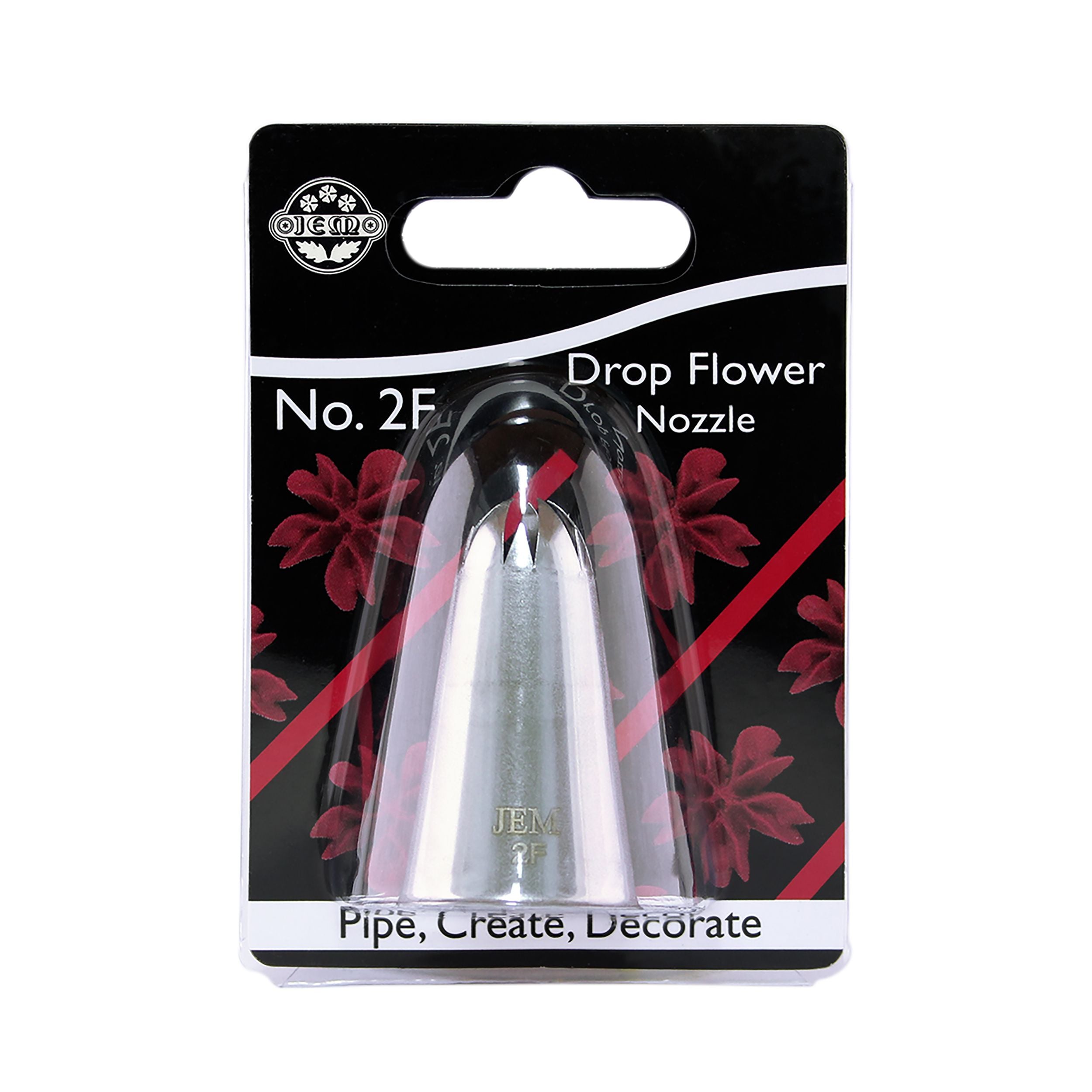 No. 2F Drop Flower Nozzle – The Cake House